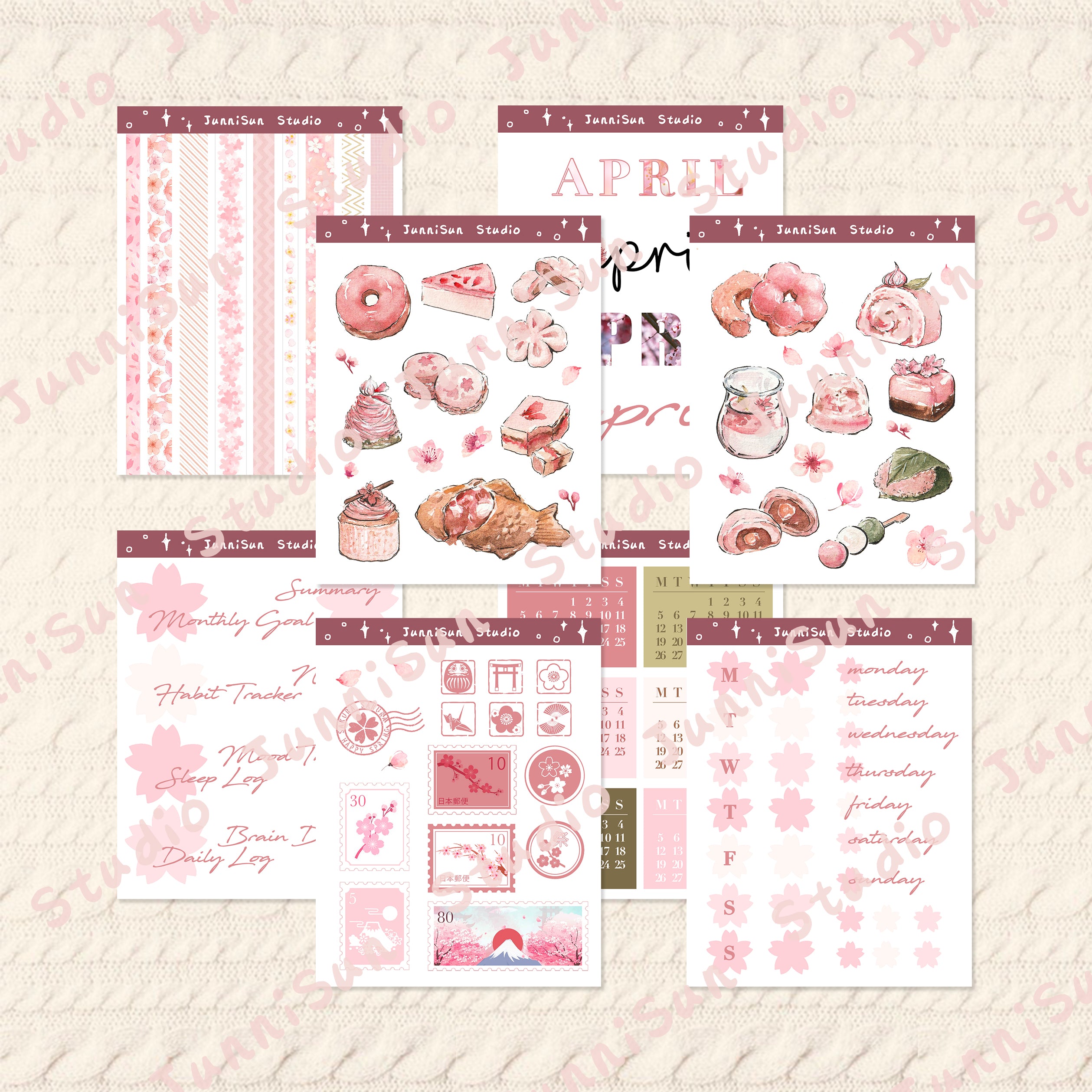 SAKURA BUJO KIT | April 2021 – JunniSun Studio