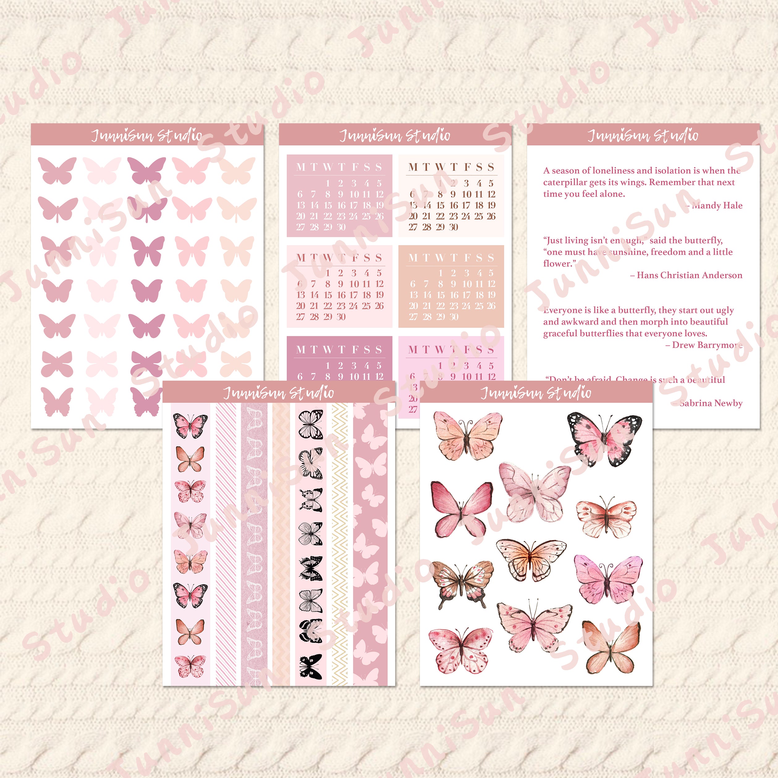 BUTTERFLY BUJO KIT | September 2021 – JunniSun Studio